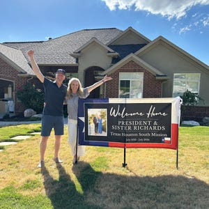 Missionary Welcome Home Poster Two Style and Color Options LDS ...