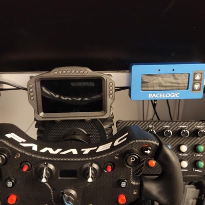 Sim Racing Dashboard Touchscreen Display Leds RPM Simhub, PSR GT 5.0 ...