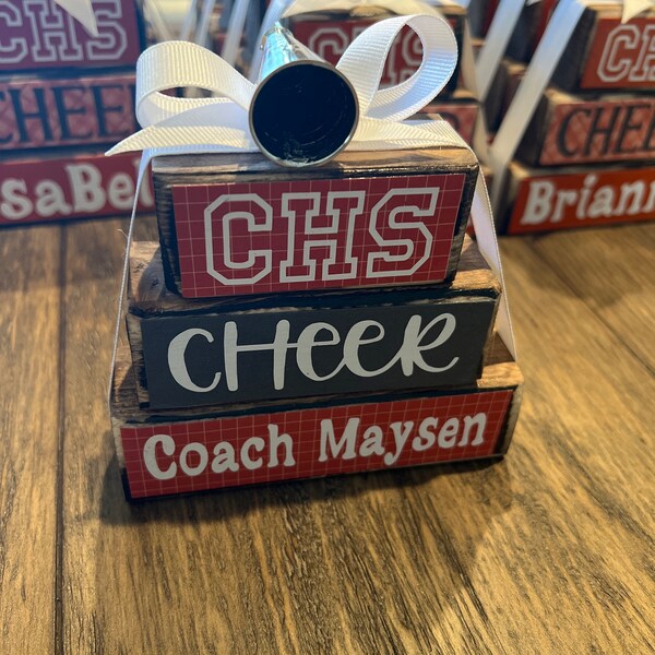 Cheer Gifts, Cheer Banquet, Squad Gifts, Team Gifts, Coach Gifts Wooden ...