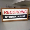 Light up on Air Sign - Illuminated Music Film Entertainment Room Light ...