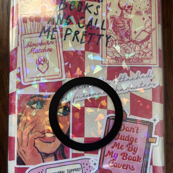 CHECKERED Kindle Insert for Clear Case - PRINTABLE - Pink Theme ...