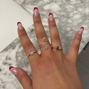 Mystery Crystal Ring Set, 1 to 5 Random Rings - Etsy