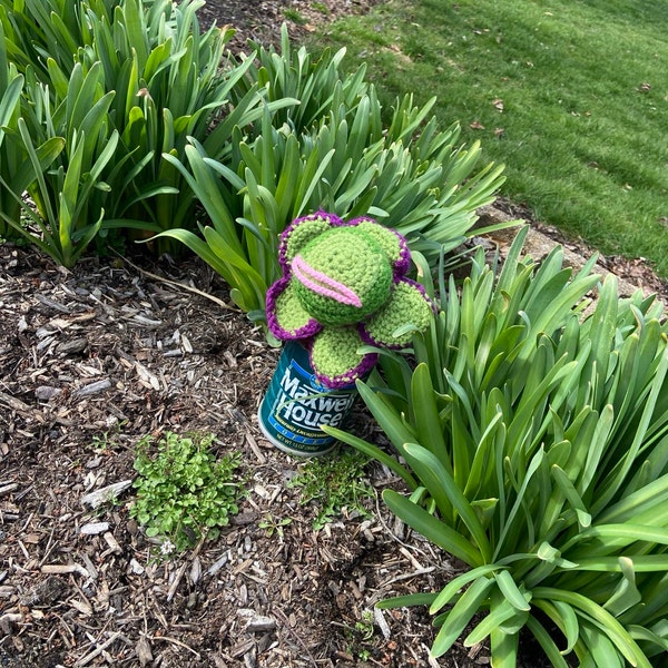 PATTERN ONLY - Baby Audrey II Plant Crochet Pattern - Little Shop of ...