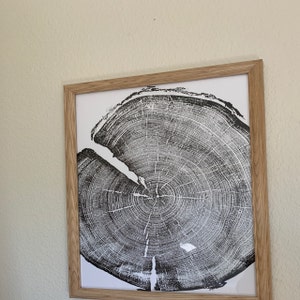 Raw Ash Wood Picture Frame, Traditional Style, .875" Wide - Etsy