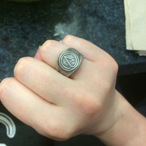 Atheist Ring - Etsy