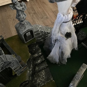 HALLOWEEN Fall Village Display Platform for Lemax / Department 56 ...