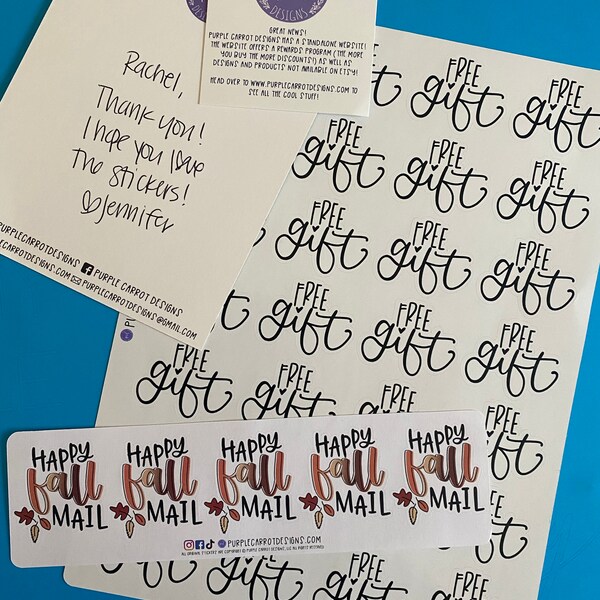 Free Gift Sticker©, Freebie Sticker, Free Prize Sticker, Winner Sticker ...