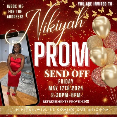 Prom Invitation Flyer, Prom Event Flyer, Prom Invitation, Prom Event ...