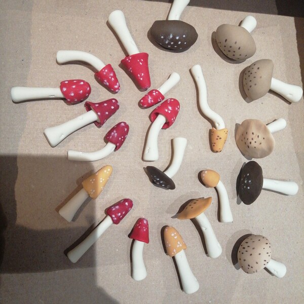 Edible Toadstools/cake Toppers. - Etsy