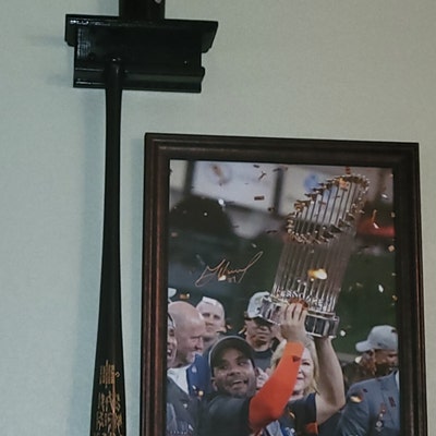 10 Mini Souvenir Bat Horizontal Baseball Bat Display Rack With Ball ...