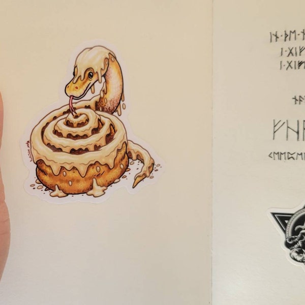 GREEN TREE PYTHON Sticker Pack! Cute Snake Stickers: Clear, Holo, Vinyl ...