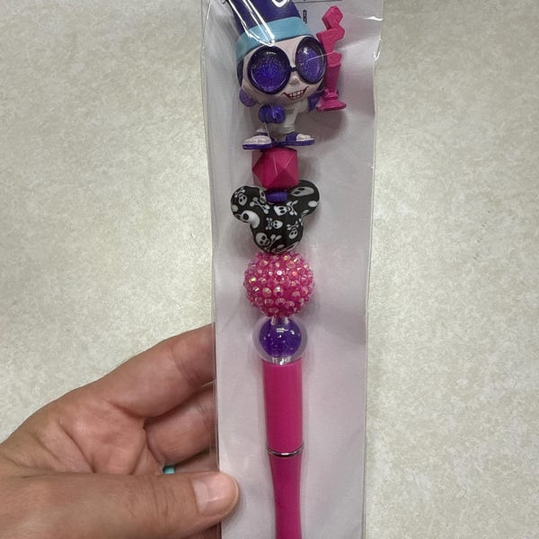 Lilo and Stitch Inspired Autograph Pen, Beaded Ballpoint Pen With ...
