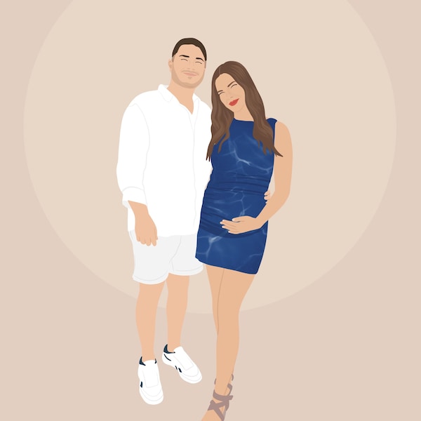 Personalized Illustration Personalized Illustration Ornaments ...