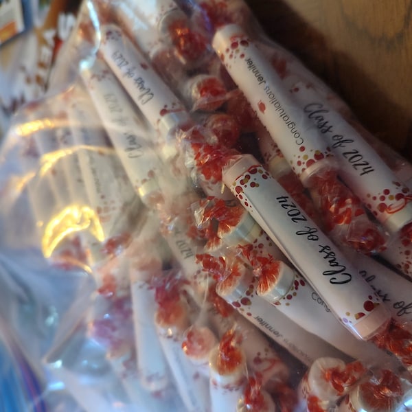 40 Smartie Diplomas Favors,graduation Party Favors,graduation Favors ...