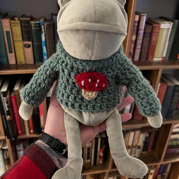 Frog Clicker Fidget Sensory Toy Crochet - Etsy