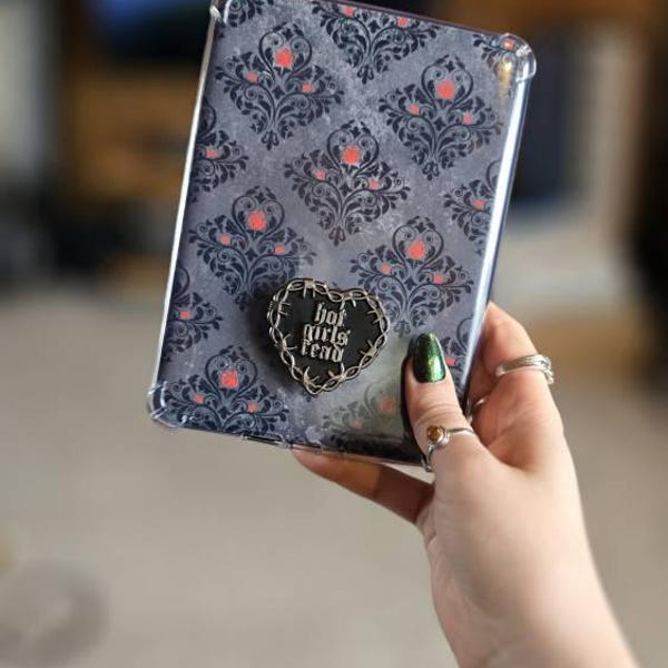 Gothic Cardstock Kindle Inserts for Clear Case | Kindle Accessories ...