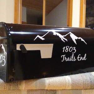 Rocking Chair Monogram Decals Set of 2 | Etsy