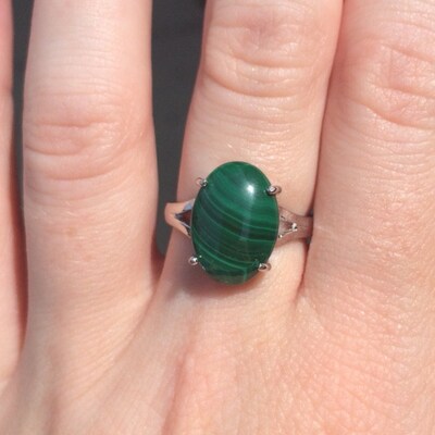 Natural Crystal Ring Crystal Quartz Ring Natural Stone Jewelry - Etsy