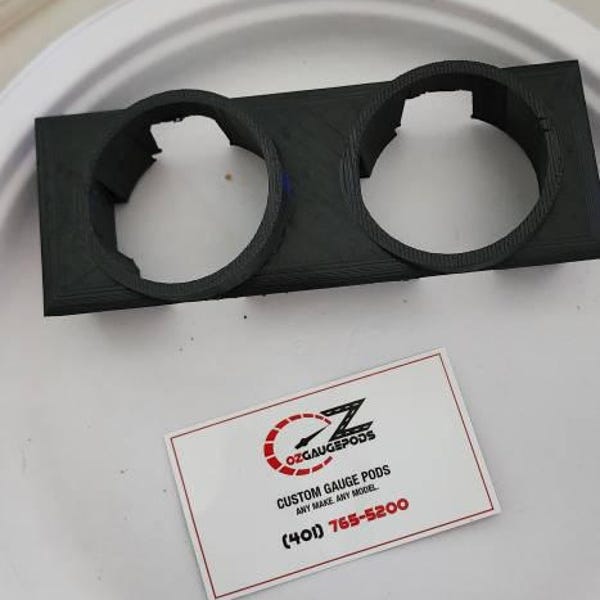 Universal 52mm Dual Gauge Under Dash Mounting Bracket Pod - Etsy