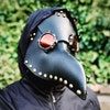 DIY Plague Doctor Mask Eva Foam Helmet Pattern Blueprint Template Pdf ...