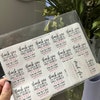 Sample Sticker Pack, 3.5 Sheets Sample Bundle, Happy Mail Sticker Set ...