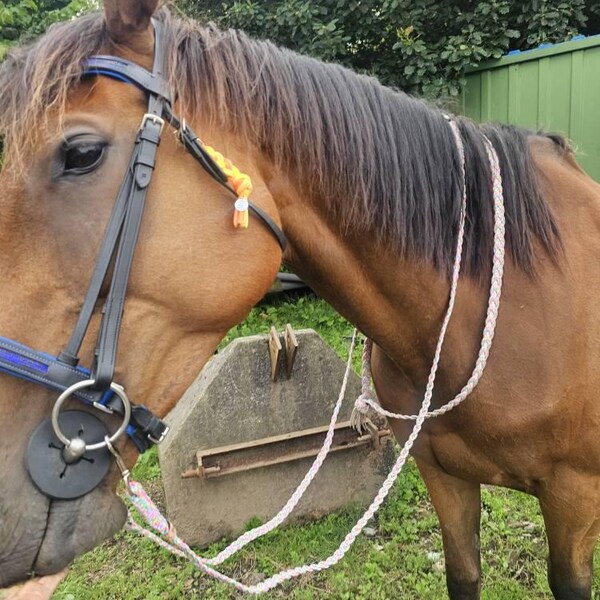 Rope Neckrope Camo - Custom Made Tassel Cordeo - Handmade Equestrian ...