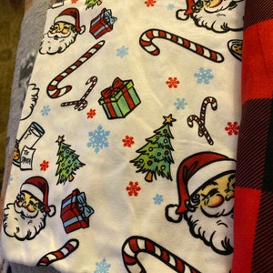 Patchwork Polka Dot and Floral Printed DBP Fabric. Available - Etsy