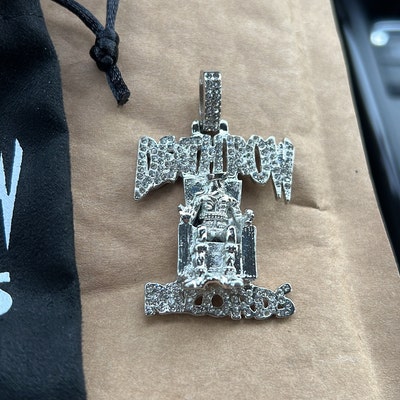 Messi 10 Chain & Pendant Gold/silver With Zircon Accents Barcelona and ...