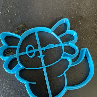 Axolotl Cookie Cutters Set 2 Axolotl Body, Axolotl Face, Axolotl Happy ...