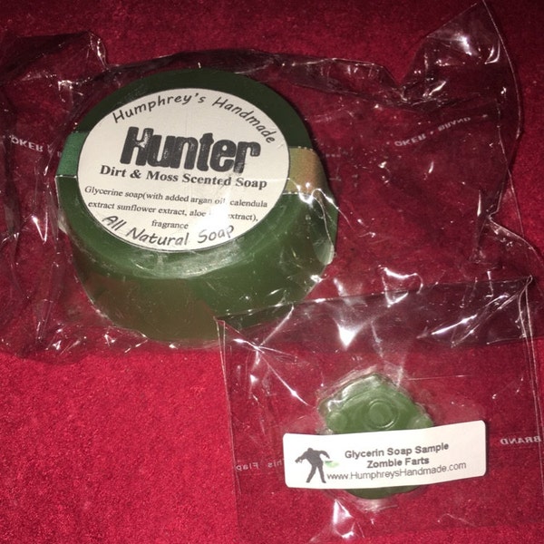 HUNTER Soap, Dirt and Moss Scented Men's Shave & Shampoo Soap, Men's ...
