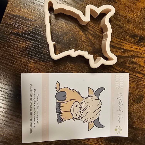 Highland Cow Cookie Cutter - Etsy