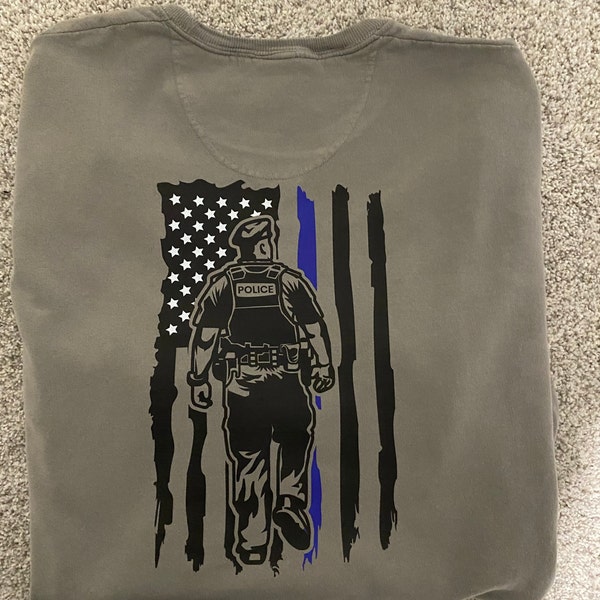 US Police Officer SVG | American Cop Svg | USA Emergency Patrol Vehicle ...