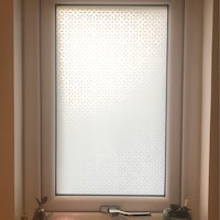Privacy Patterned Frosted Window Film Decorative Etched Feature Glass ...