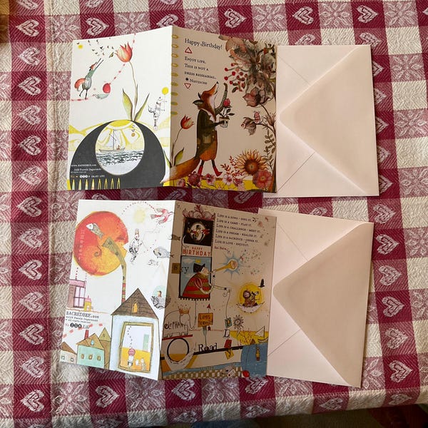 Sacredbee Card 522 Sisters Card - Etsy