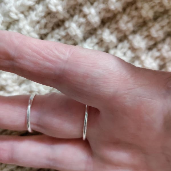 Arthrits Splint, 925 Sterling Silver Swan Splint Ring, Finger Splint Ring, Splint Knuckle Ring ...