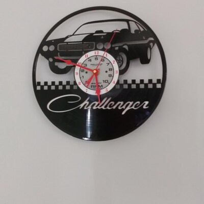 Vinyl Record Clock 56 Chevy Clock for Wall Vinyl for Wall Classic Cars ...