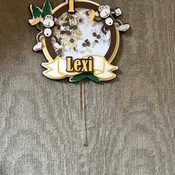 Custom Graduation Shaker Cake Topper, Graduation Cake Topper ...