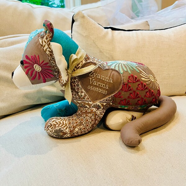 Wolf Memorable Toy Created From the Clothes of a Loved One , Memorial ...