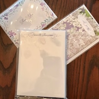 Personalized Notepad PERFECTLY ELEGANT Feminine Stationery Letter ...