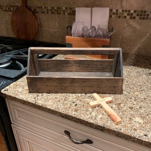 Wooden Crate-style Toolbox - Etsy