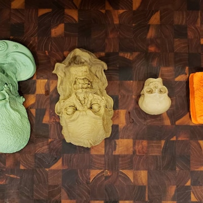 Blind Dead Templar Hooded Version 1 , 1/4 Scale Unpainted Resin Cast - Etsy