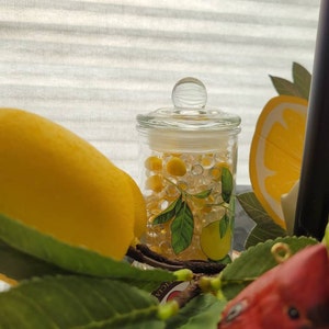 1:12 Scale Set of 10 Lemons , 6 Halves Lemon Dolls House Miniature Food ...