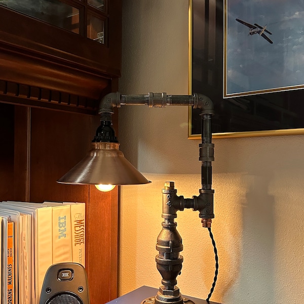 Industrial; Pipe Lamp; Robot; Pipeman; Desk Lamp; Table Lamp ...