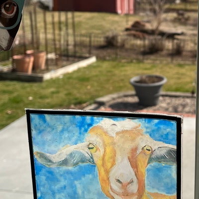 Starry Night WINDOW CLING Suncatcher Faux Stained Glass - Etsy