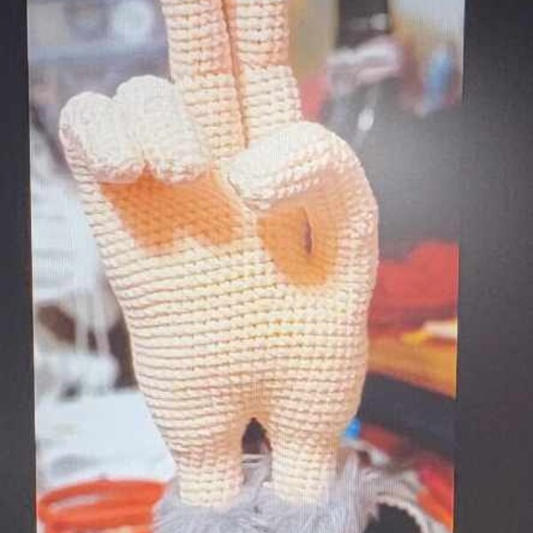 A Novelty Crochet Hand PDF Pattern With Moveable Fingers - Etsy
