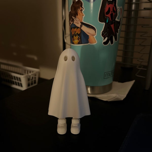 3D Printed Ghost Set - Crochet Look - Perfect for Halloween Decor - Etsy
