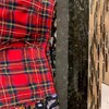 Red Christmas Plaid Flannel Pajama Pants, Lounge Pants, Sleep Bottoms ...