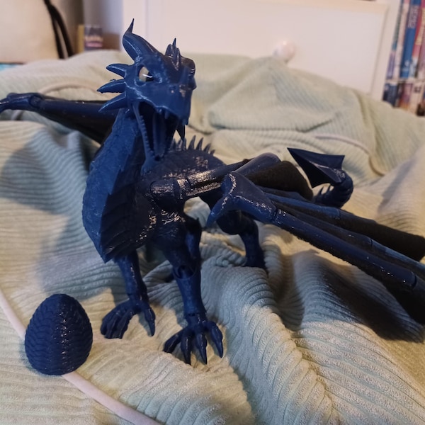 Gankra Kaiju Monster BJD Articulated Creature FREE Extra Pins and ...