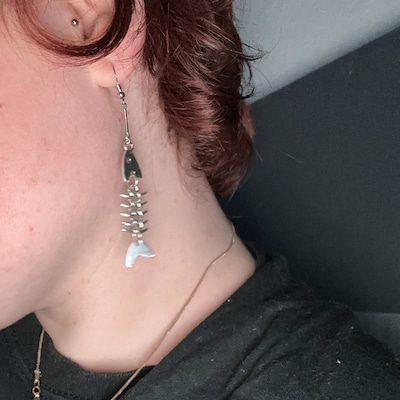GOLD Hummingbird Earrings Bird Threader Earrings Long Dangle - Etsy Canada