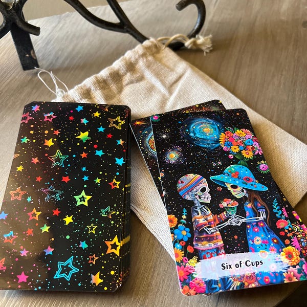 Tarot Deck, Tarot Card Deck, Tarot Deck With Guidebook, 78 Tarot Cards ...